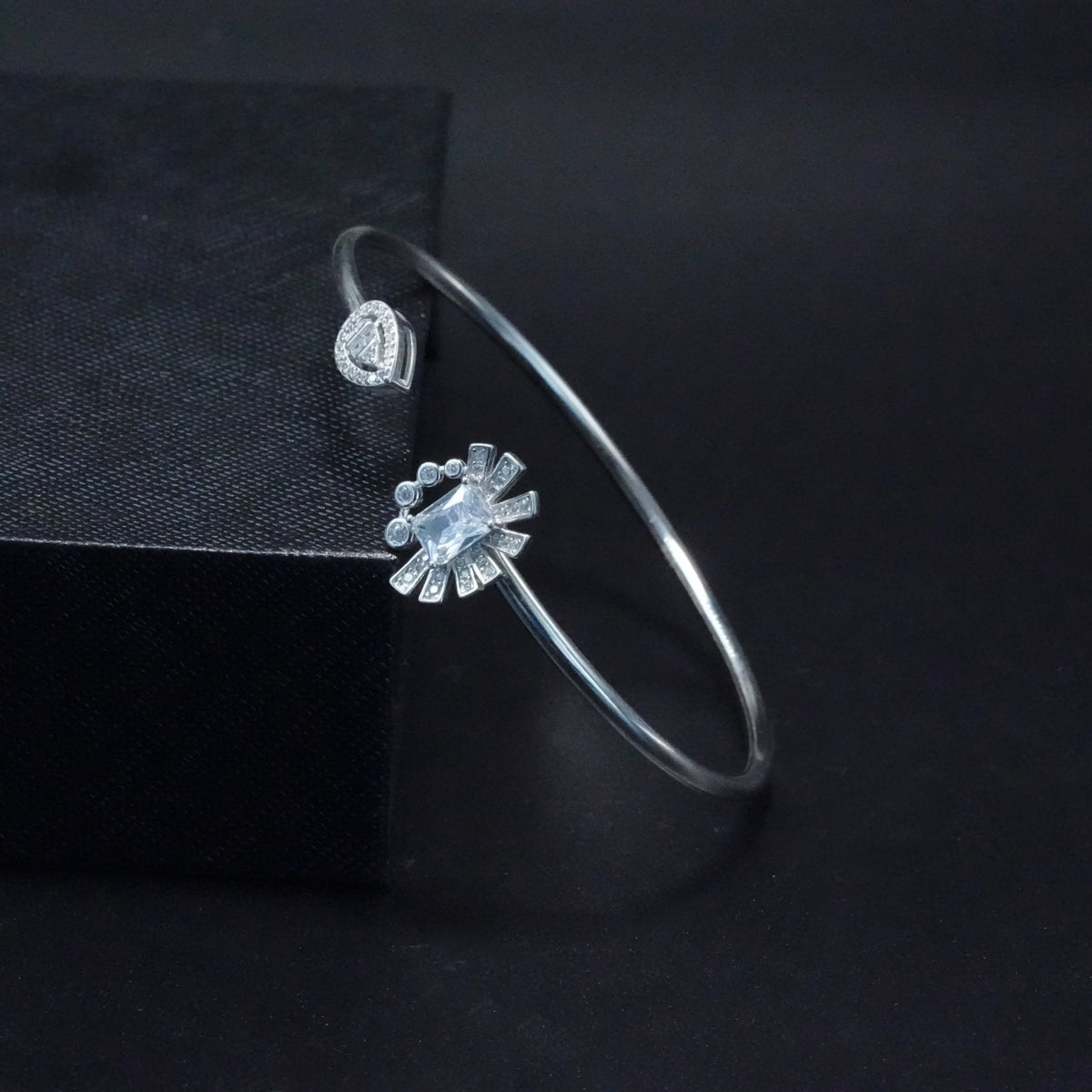 Lumière Spark Statement Bracelet – Minous Silver Jewellery